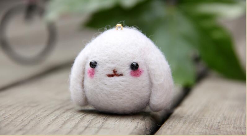 Hand Little Monster wool felting needlepoint kit h... – Grandado