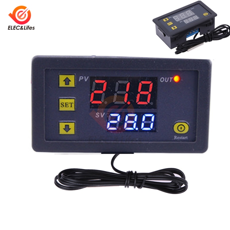 W3230 W3231 Temperature Controller 12V 24V 110V 22... – Grandado