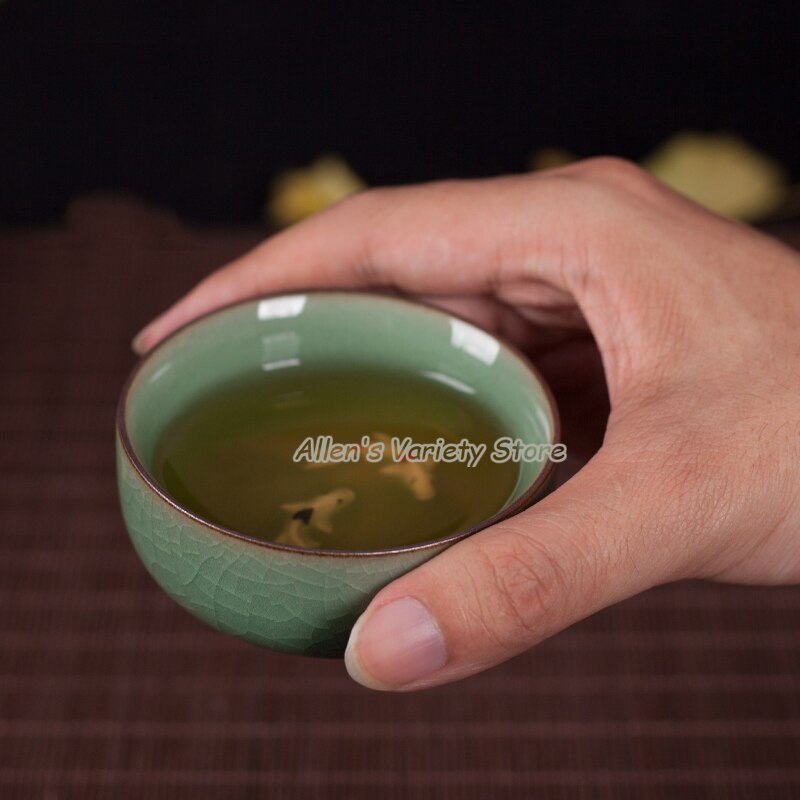 ! Platillo glaseado craquelado porcelana china taz... – Vicedeal