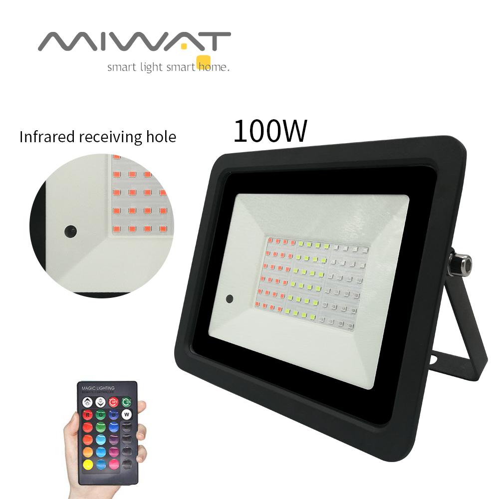 20W 30W 50W 100W RGB Led Overstroming Licht IP68 W... – Vicedeal