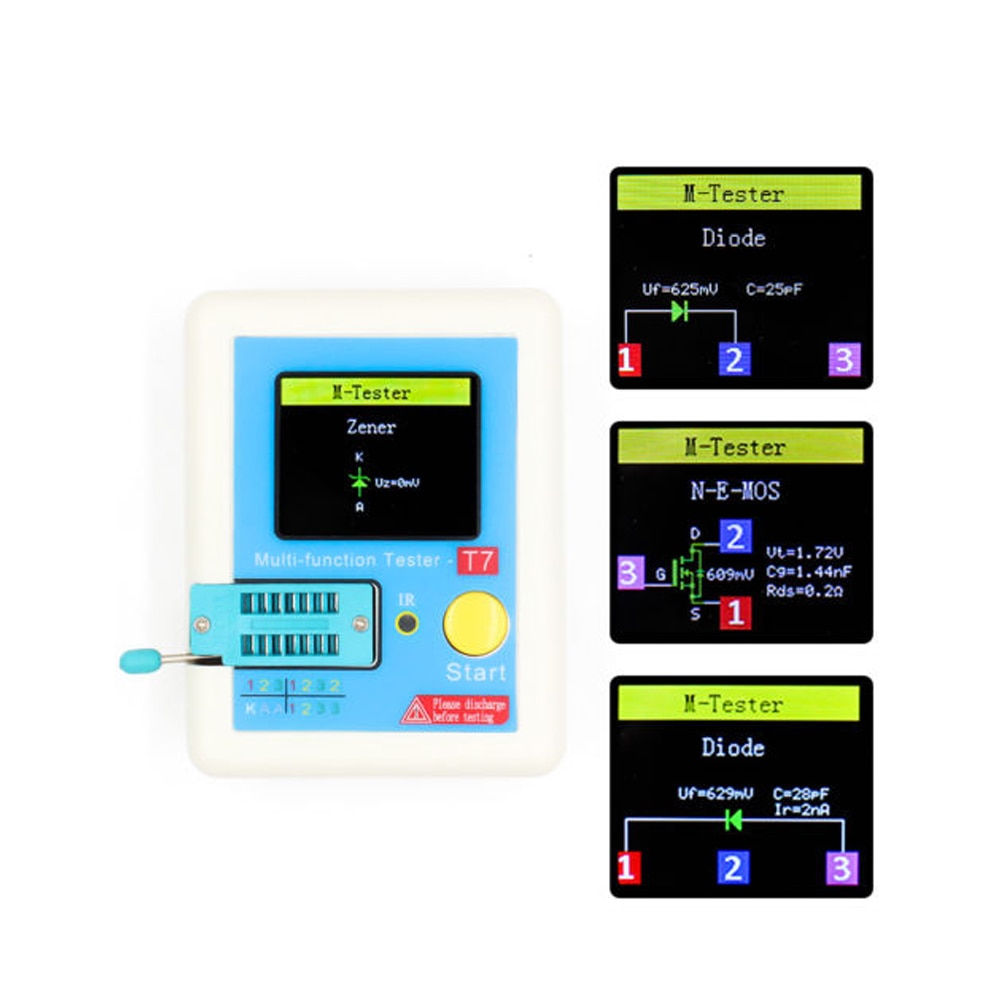 T7 Transistor Tester Diode Triode Capacitance Indu... – Grandado