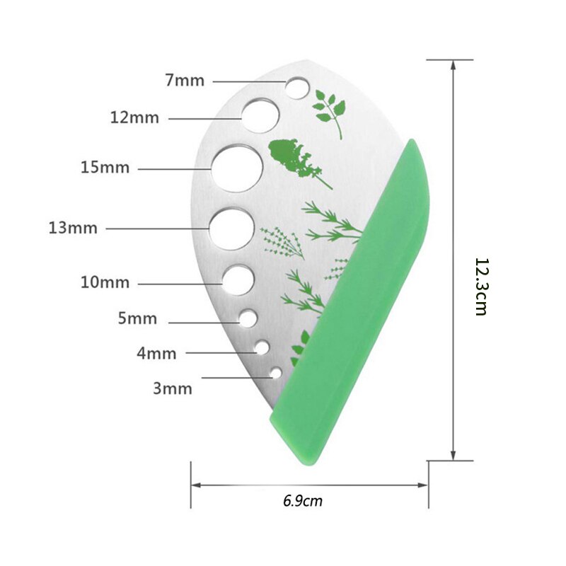 9 Holes Herb Stripper Stainless Steel Kitchen Herb... – Vicedeal