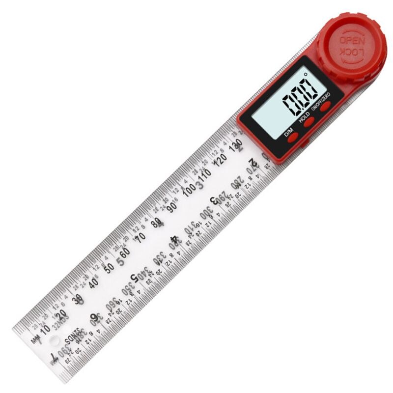 300mm/200mm Digital Angle Ruler Inclinometer Gonio... – Grandado