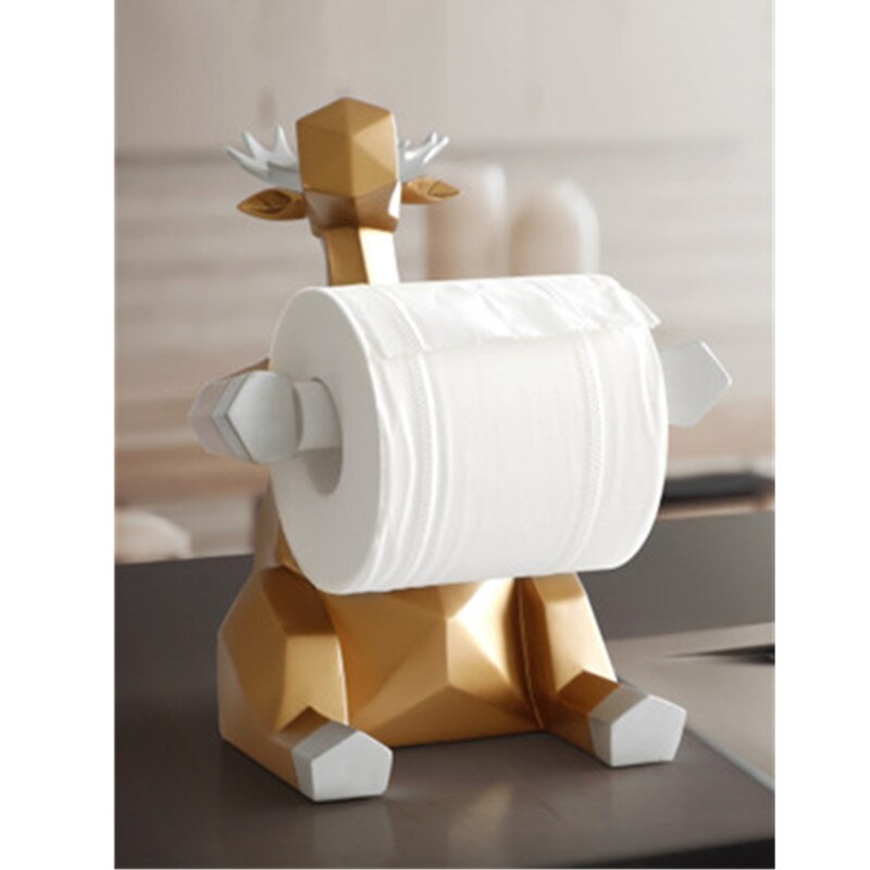 Nordic Contracted Animal Head Rolls Paper To Wear ... – Vicedeal