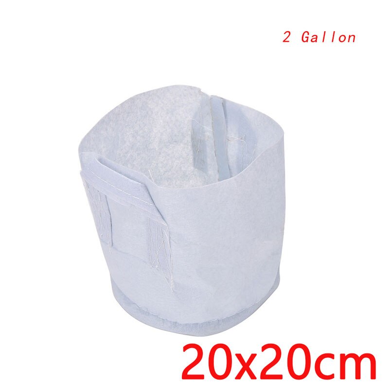 5 Sizes Round Root Plant Control Bag White Fabric ... – Grandado