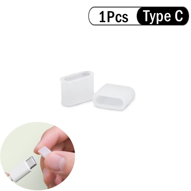 20Pcs Stofdicht Cover Cap Voor Type C Kabel Protec... – Grandado
