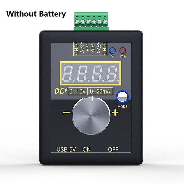 SG-002 Analog 0-5V 0-10V 4-20mA Signal Generator a... – Grandado