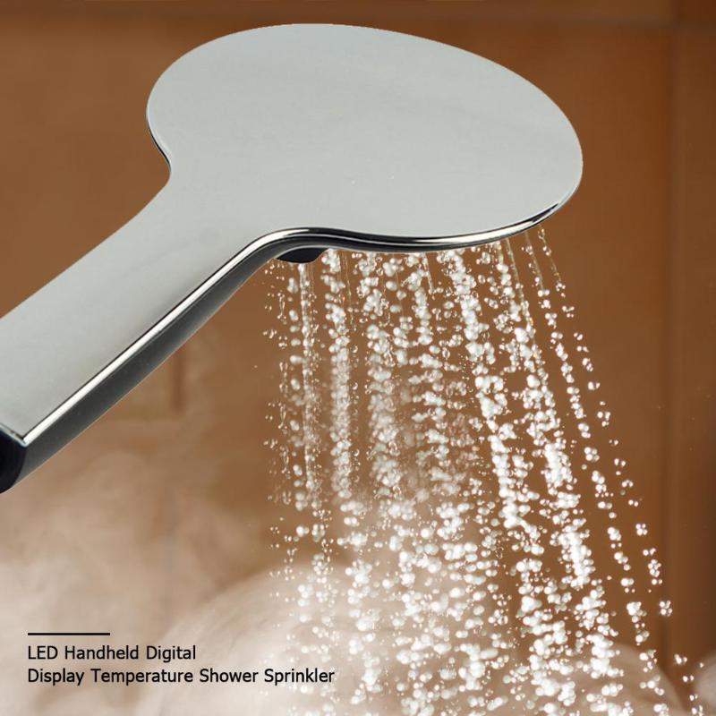 3 Color Digital Temperature Display Shower Head Sp... – Grandado