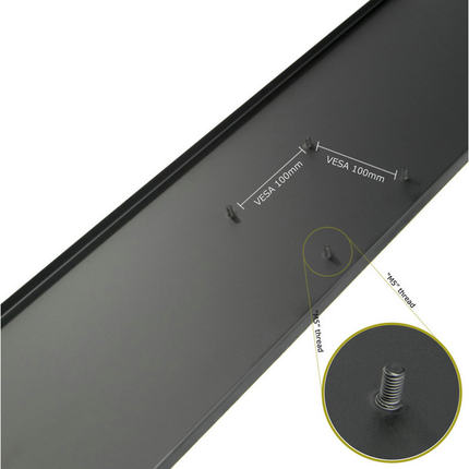 Keyboard Tray with VESA Mounting Hole 100x100mm fo... – Vicedeal