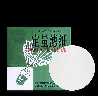 100pcs Quantitative Filter Paper 7cm Low Speed Lab... – Vicedeal