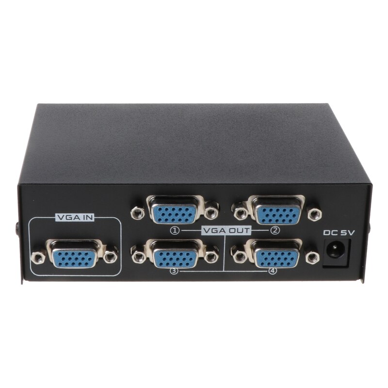 4 Port VGA Frequency Divider 200Hz Video Splitter ... – Grandado