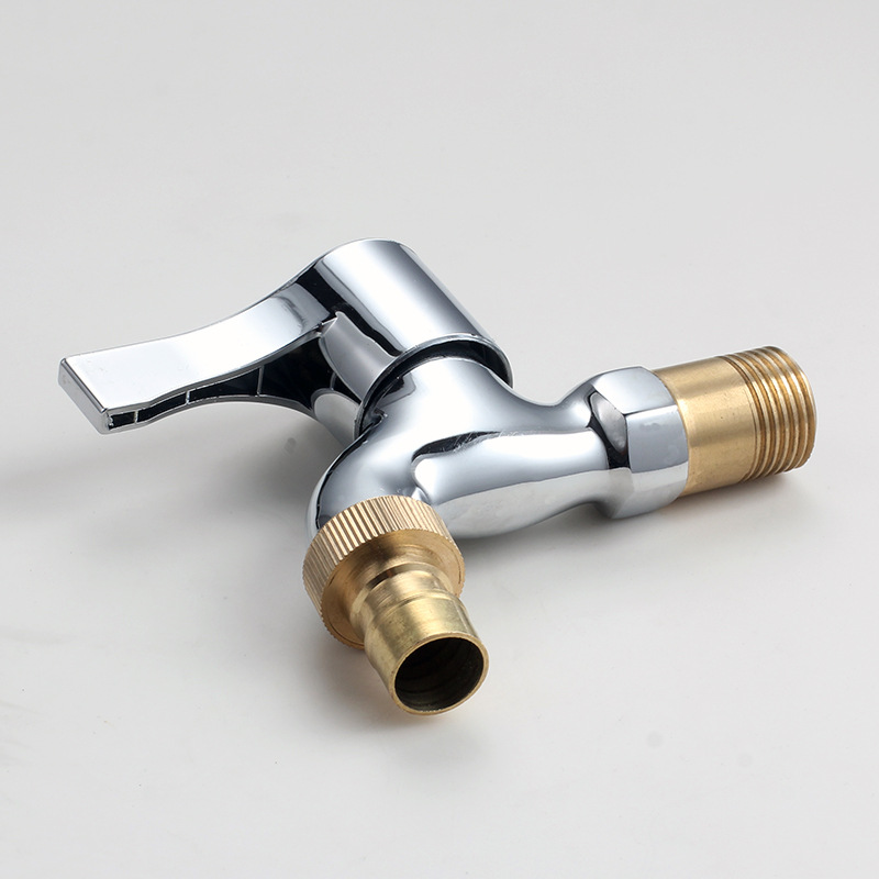 Messing enkel koud water muur tap tuin piscinas wa... – Vicedeal