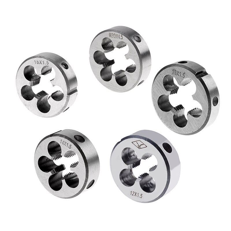 5 Sizes M12 M14 M16 M18 M20 HSS Machine Right Hand... – Grandado