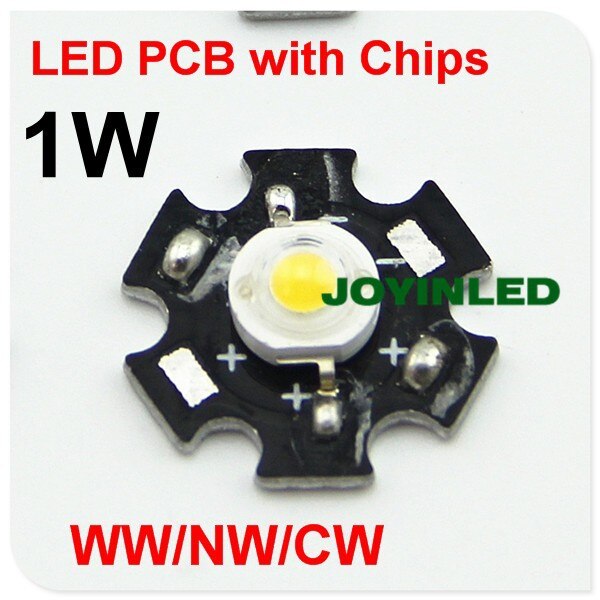 50PCS LED Chip Diode Mounted to 20mm Star PCB 90-1... – Grandado