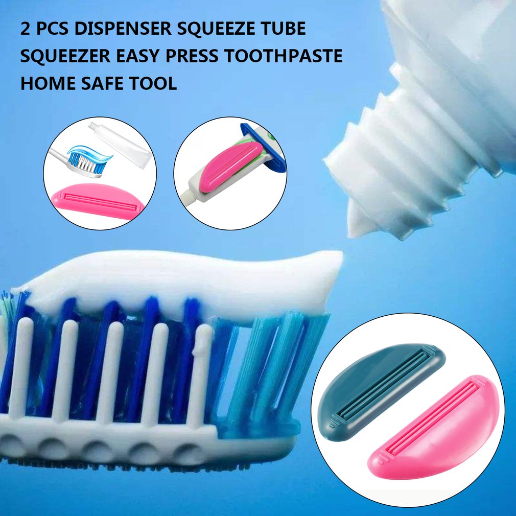 4 Pcs Random Color Dispenser Squeeze Tube Squeezer... – Vicedeal