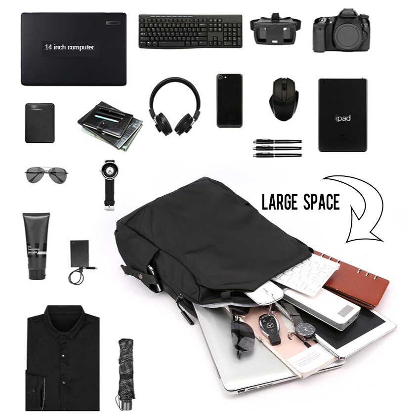 USB Team Training Backpack Man Woman School Bags T... – Grandado