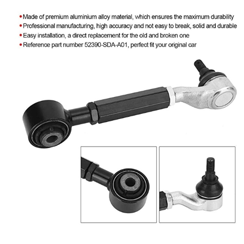 Suspension Control Arm 52390-SDA-A01 for Honda ACCORD Aluminum Alloy ...