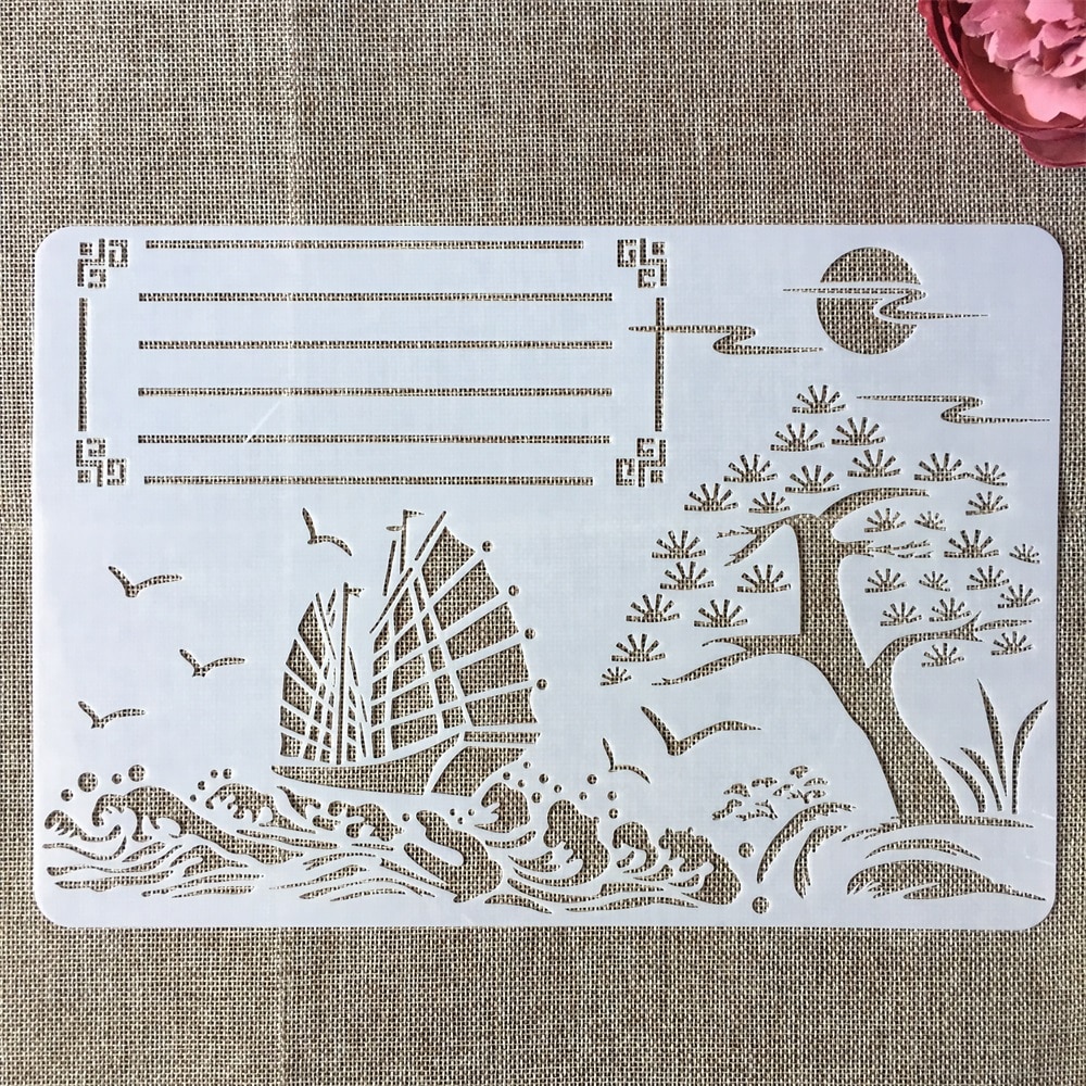 8Pcs 29cm Chinese Traditional The Great Wall DIY L... – Vicedeal