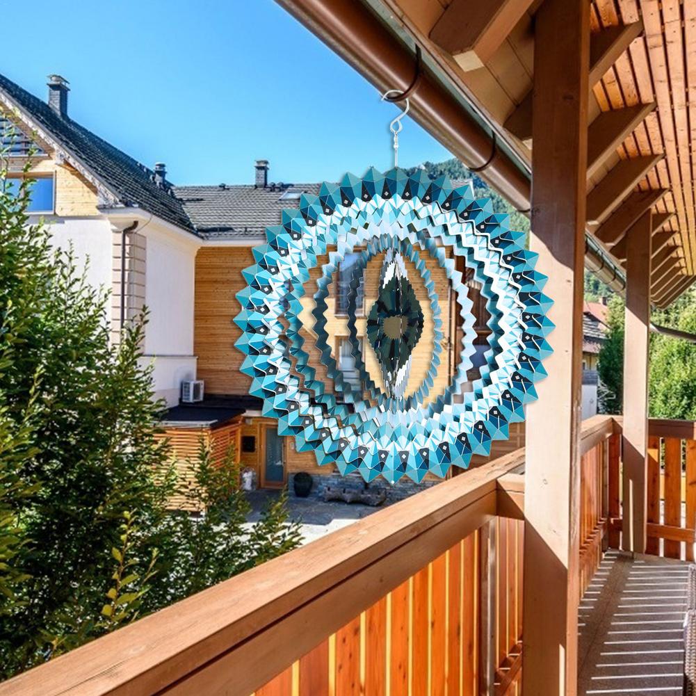 Carillon rotatif en acier inoxydable, attrape-vent... – Grandado