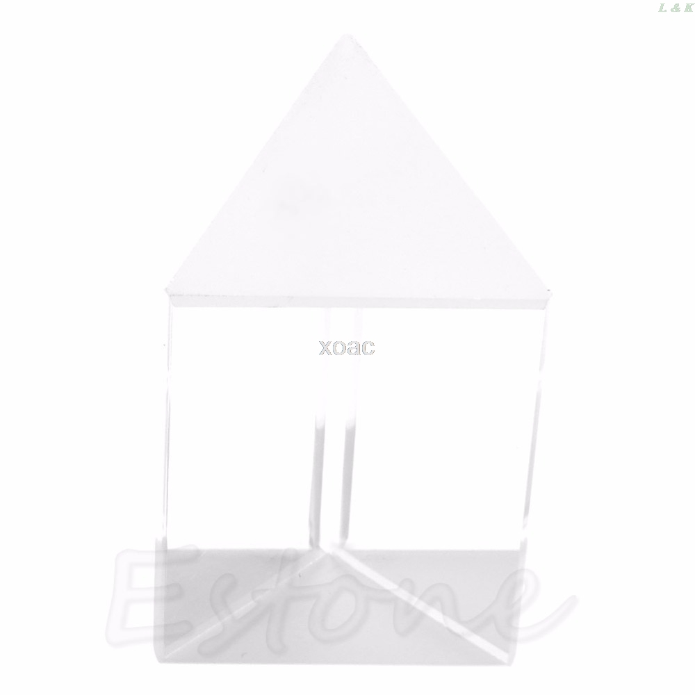 5cm Triangular Prisms Teaching Optical Glass Tripl... – Vicedeal