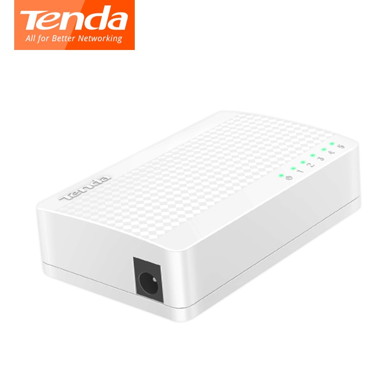 Tenda S105 Ethernet Switch 5 ports Mini Desktop Ne... – Vicedeal