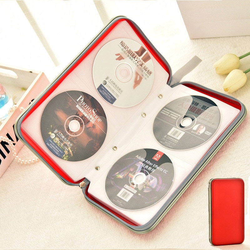 Tragbare Große Kapazität Disc CD DVD VCD Brieftasc... – Vicedeal