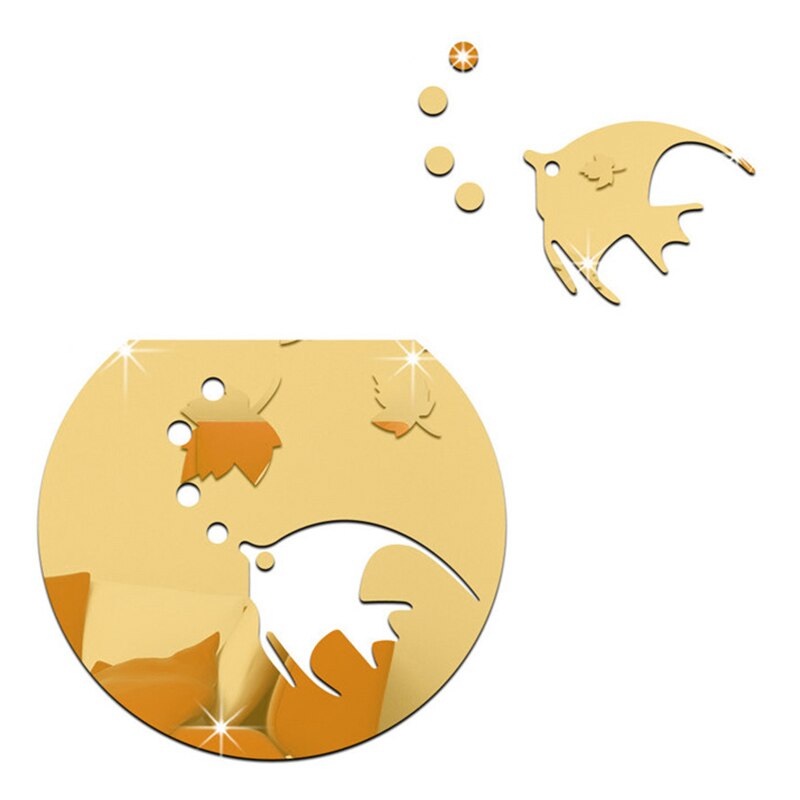 3D Acrylic Wallpapers Wall Sticker Fish Tank Mirro... – Grandado