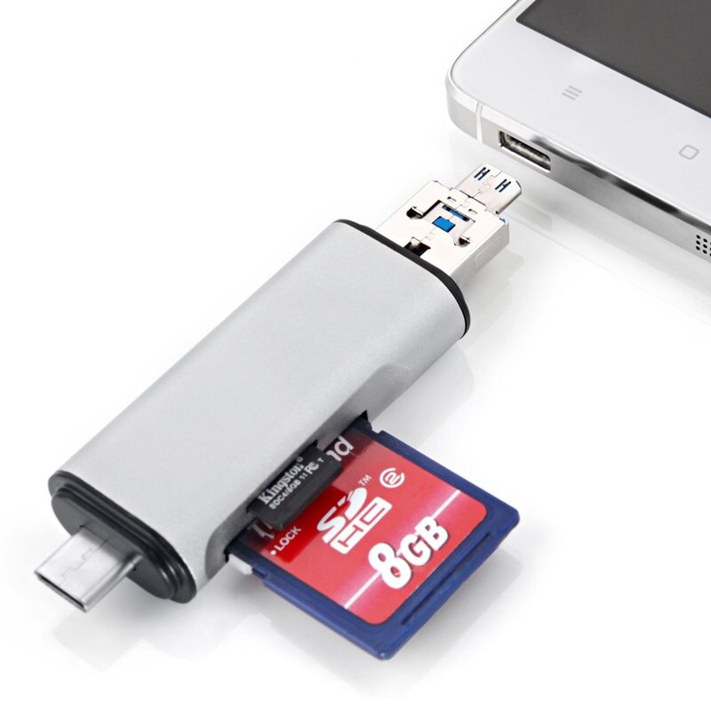 Usb 3.1 type c naar usb 3.0 micro usb sd tf kaarta... – Vicedeal