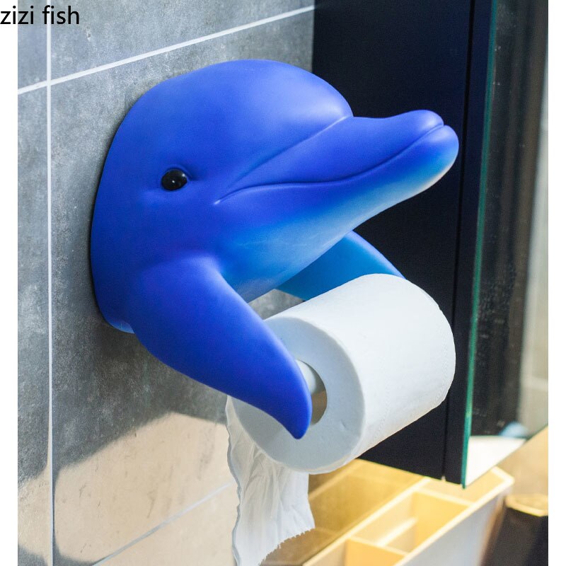 Shark Roll Holders Resin Dolphin Paper Towel Dispe... – Grandado Shark Roll Holders Resin Dolphin Paper Towel Dispe... – Grandado