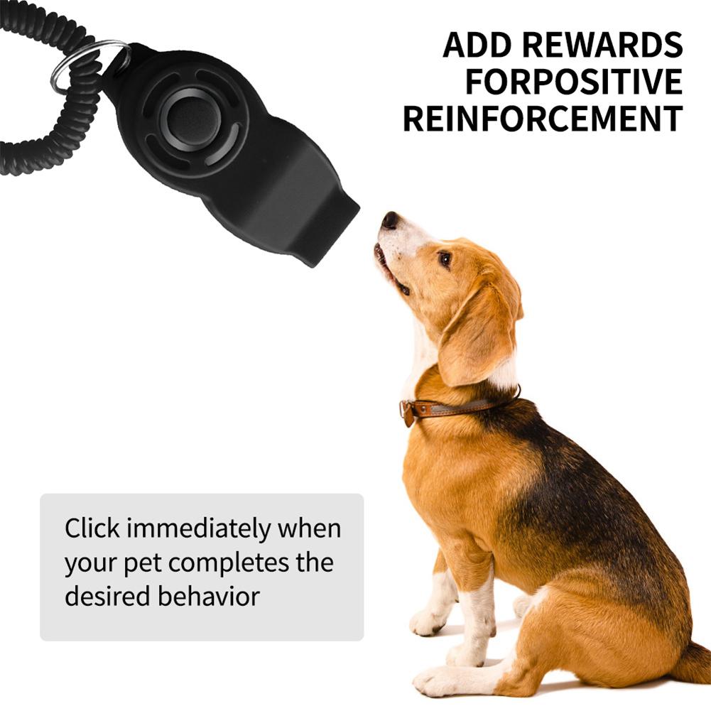 2-In-1 Hond Opleiding Fluitje Clicker Hond Trainer... – Grandado