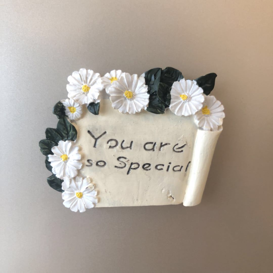 Resin Refrigerator Sticker Artificial Flowers 3d F... – Vicedeal