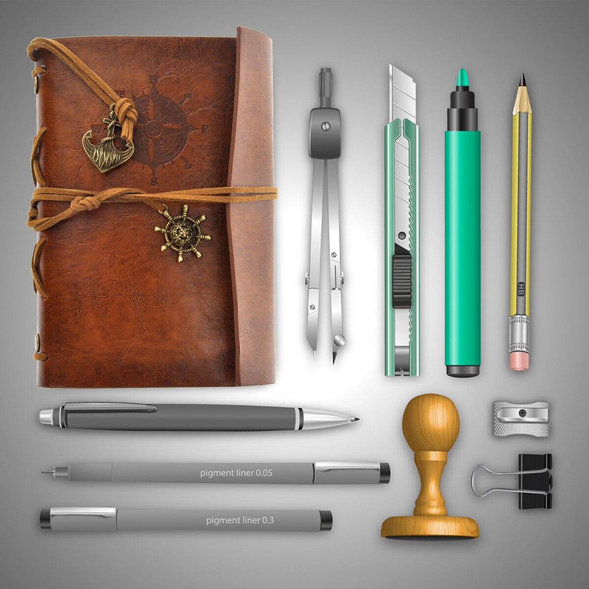 Retro Vintage Notebook Diary Notepad Vintage Pirat... – Grandado