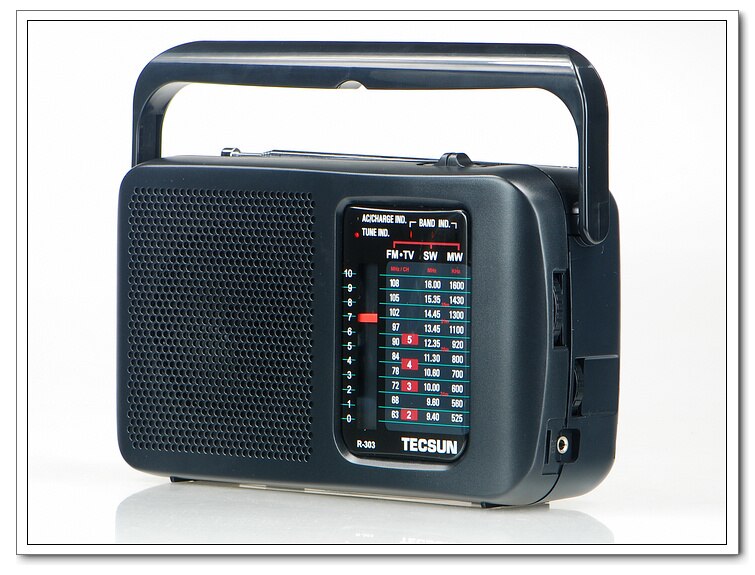 Original TECSUN R-303 R303 Radio FM/MW/SW/TV High ... – Grandado