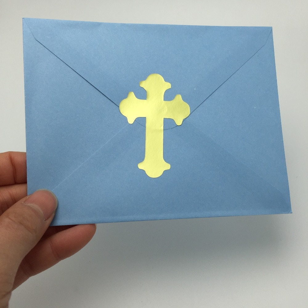 50 baptism first holy communion cross Stickers chr... – Grandado