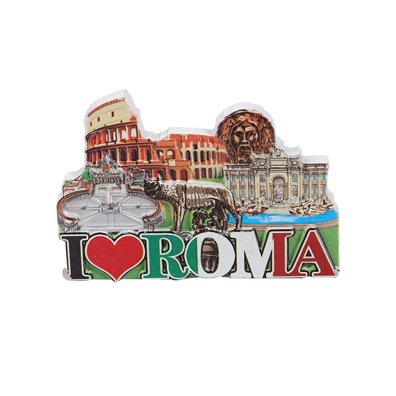 Rome Landscape Fridge Magnet Italy Travel Souvenir... – Vicedeal