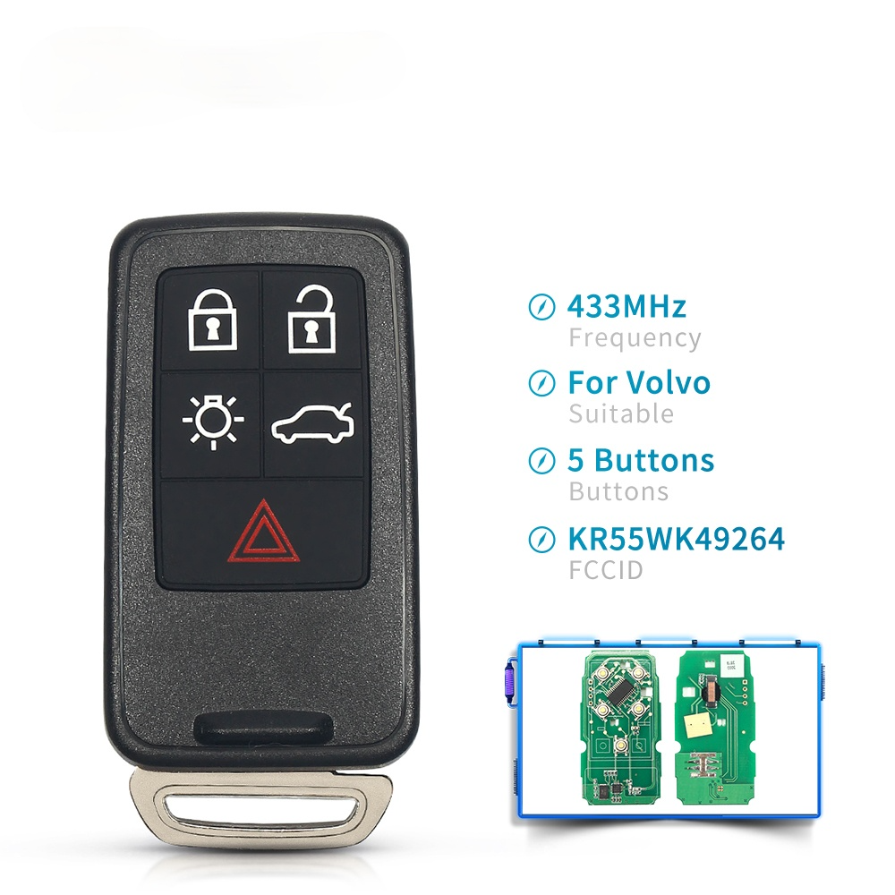 Dandkey Smart Car Remote Key KR55WK49264 For Volvo... – Grandado