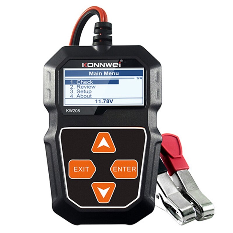 Car Motorcycle Battery Tester 12V 6V Battery Syste... – Vicedeal