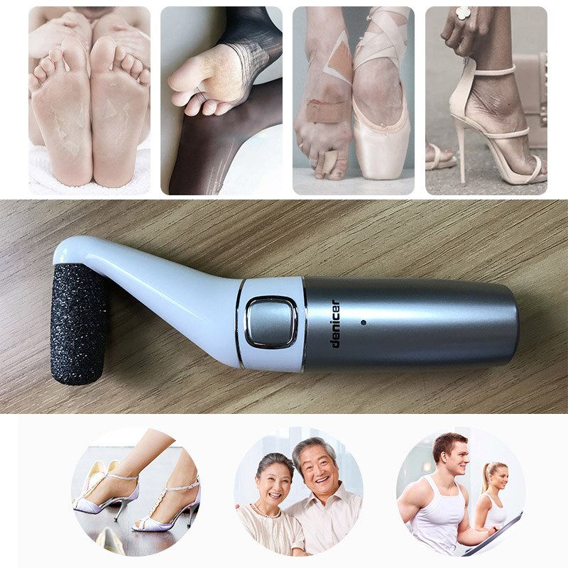 Electric Foot File Dead Skin Foot Care Pedicure Ca... – Vicedeal