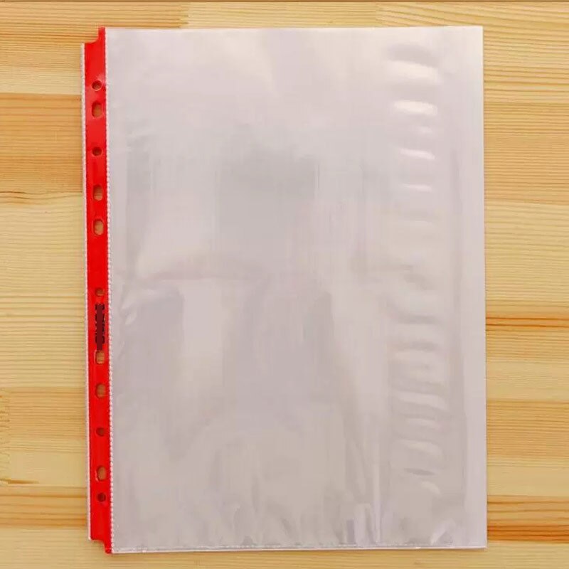 100 Stks/set A4 11 Gaten Losse Blad Documenten Pla... – Grandado