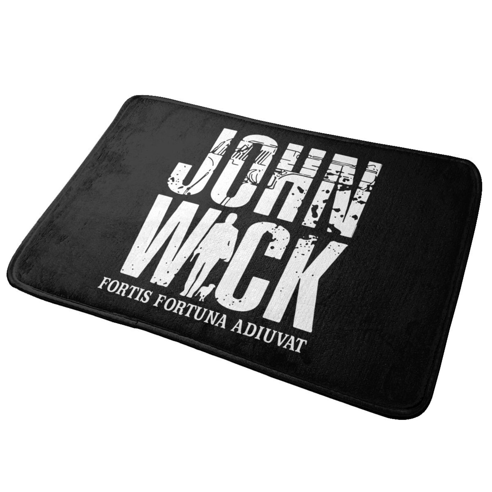 John Wick Fortis Fortuna Adiuvat Us Trend Mat Rug ... – Grandado