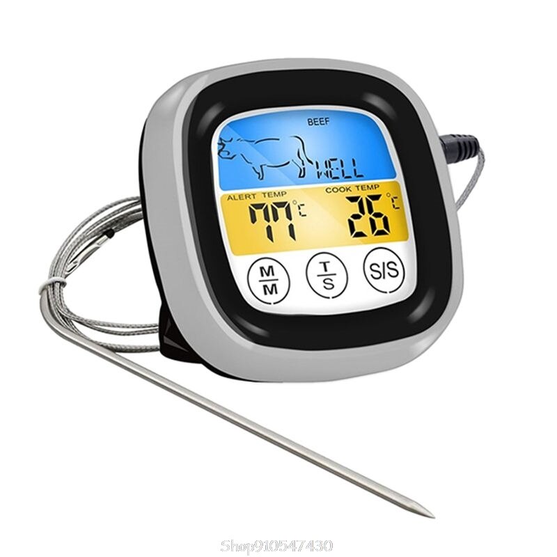 Food Cooking Wireless Barbecue Thermometer Touch S... – Grandado