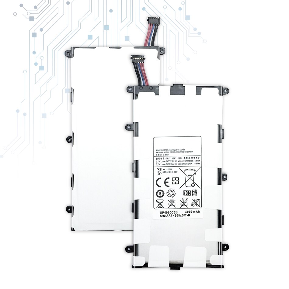 4000mah SP4960C3B Built-in Battery Batterie For Sa... – Grandado
