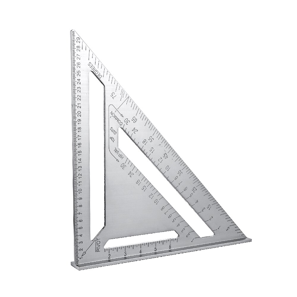 Vastar 12inch Triangle Ruler Angle Protractor Wood... – Grandado