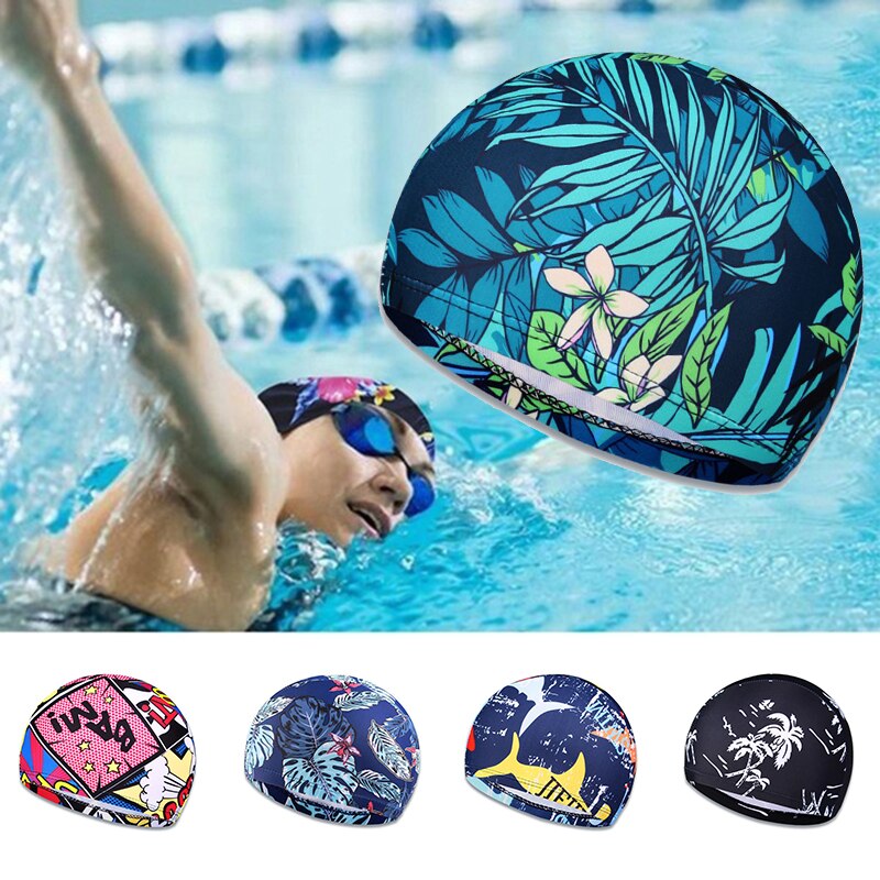 Soft Swimming Caps Waterproof Stretchable Ears Pro... – Vicedeal