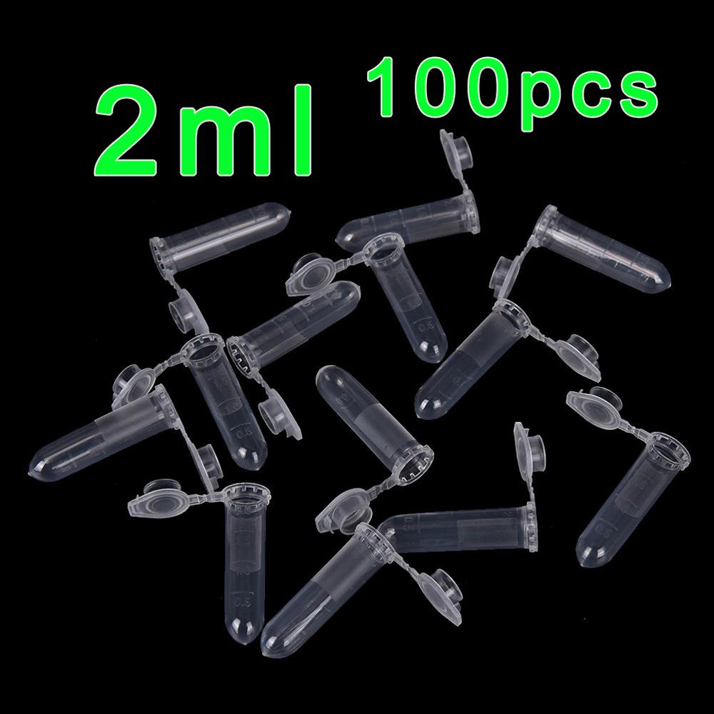 2ML Round Bottom Micro Centrifuge Tube Vial Gradua... – Grandado