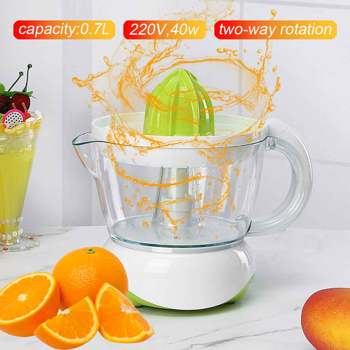 700ML Multifunctional Electric Juicer Mini Portabl... – Vicedeal