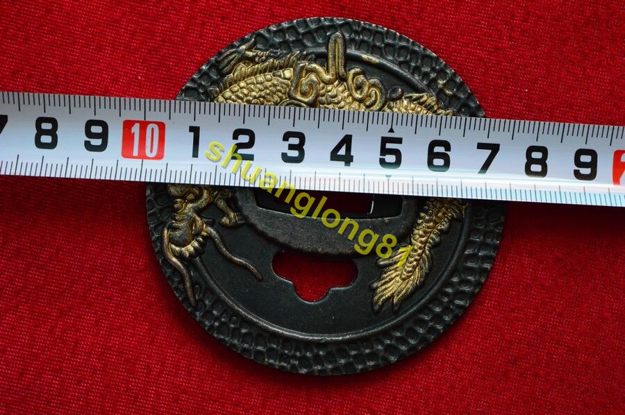 Unique Japanese Alloy Guard Tsuba For Samurai Kata... – Vicedeal