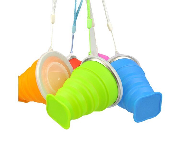 Travel Silicone Retractable Folding Cup Outdoor Te... – Vicedeal