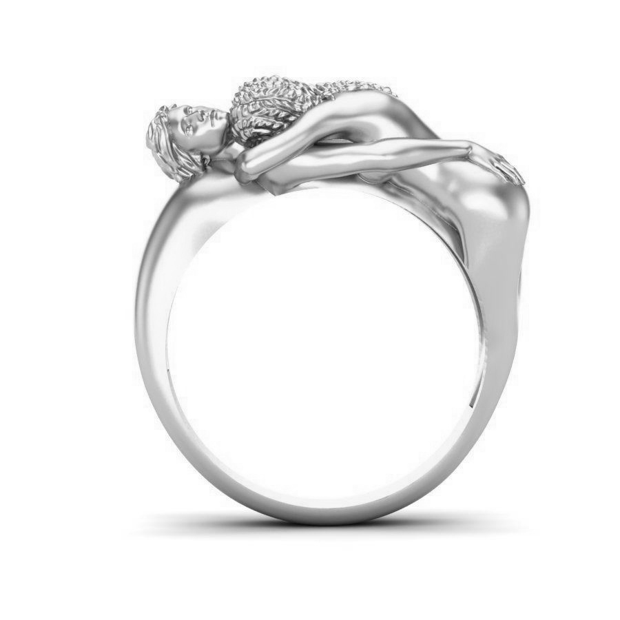 Paar Ringen Knuffel Samen Ringen Voor Vrouwen Wedd... – Grandado