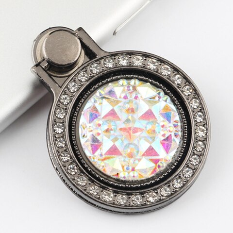 Luxury Diamond Shiny Metal Mobile Phone Ring Stand... – Vicedeal